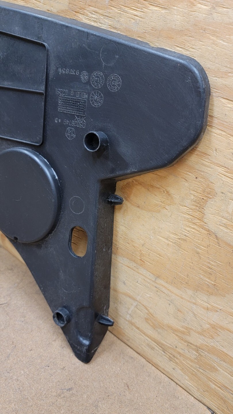 2008 - 2022 DODGE CHALLENGER UNDER HOOD LEFT APPEARANCE PANEL OEM ...