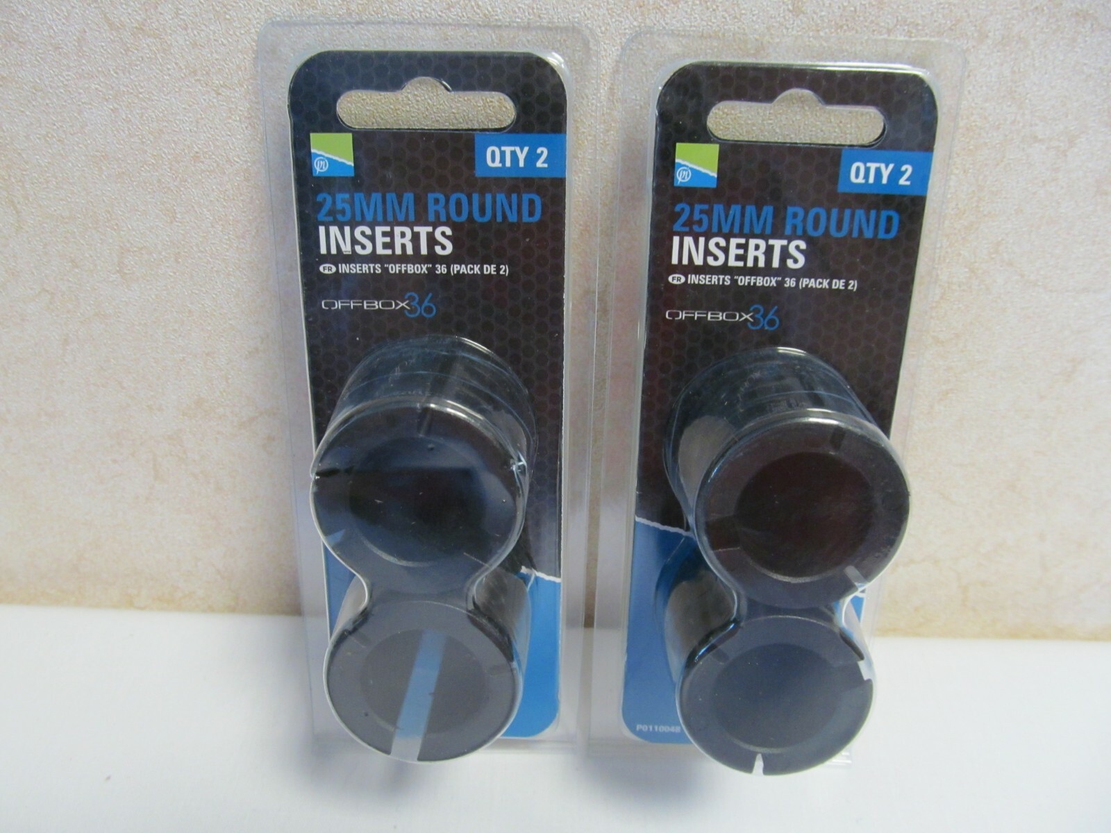 PRESTON OFFBOX 36 SPARE LEG INSERTS 2 x TWIN PACKS - CHOOSE SIZE ...