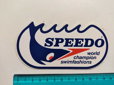 Autocollant Speedo Swimfashions Sticker 80S Vintage Original | eBay