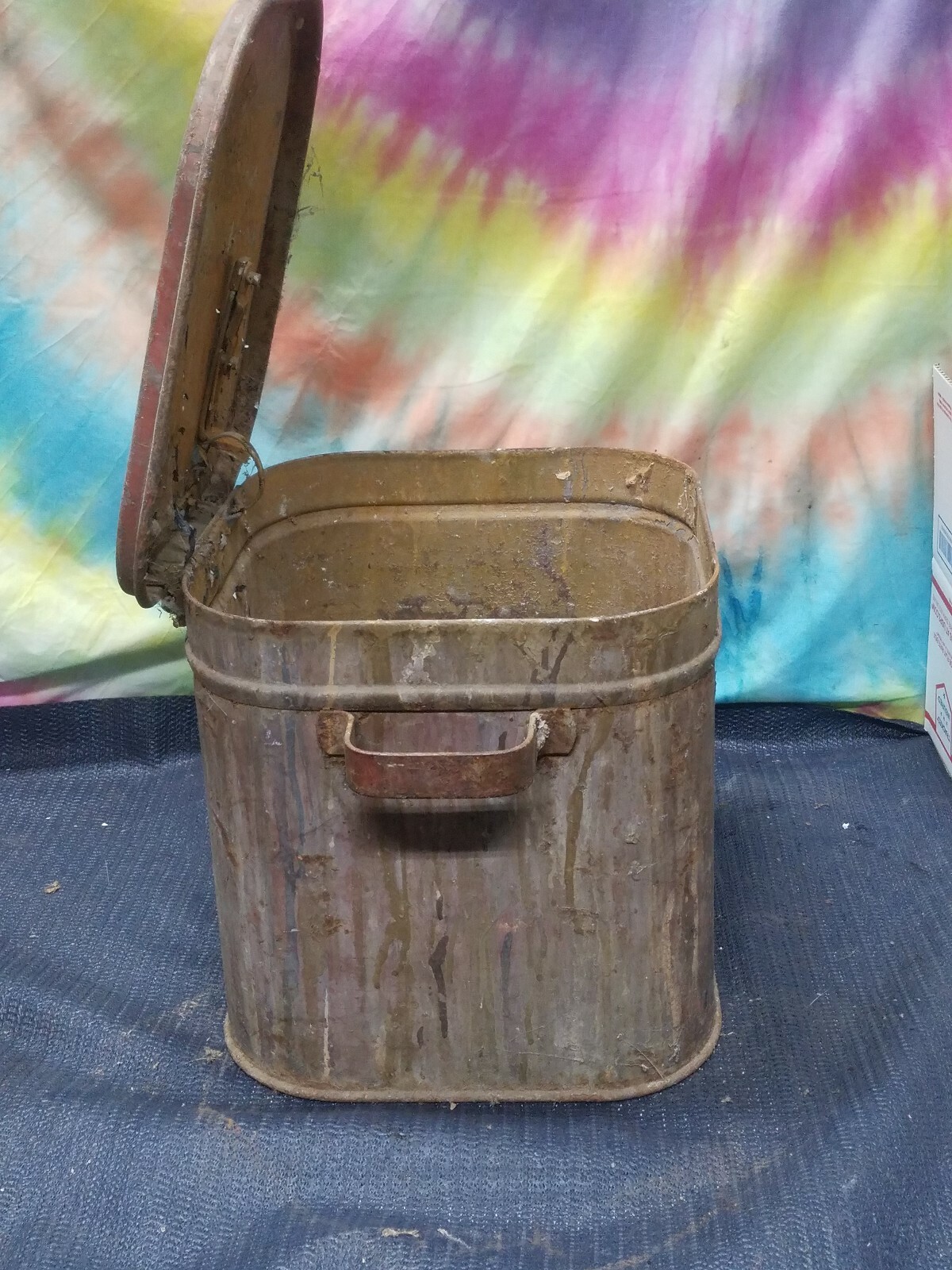 Industrial Vintage Protectoseal 1425 Oil Rag Can Disposal W/O Foot ...