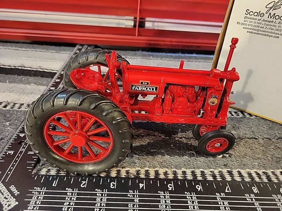 Farmall F-14 1/ 16 Diecast Farm Tractor Replica Collectible By Scale ...