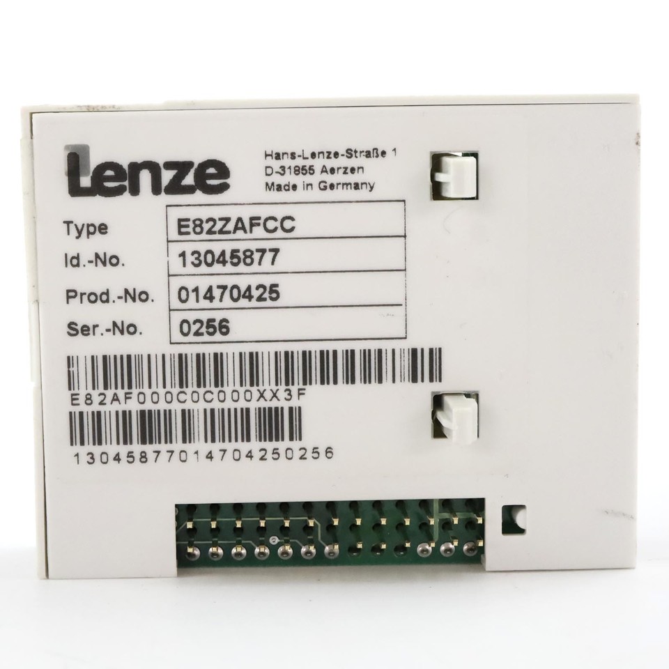 Lenze Standard PT Funktionsmodul E82ZAFCC 13045877 GEB | eBay