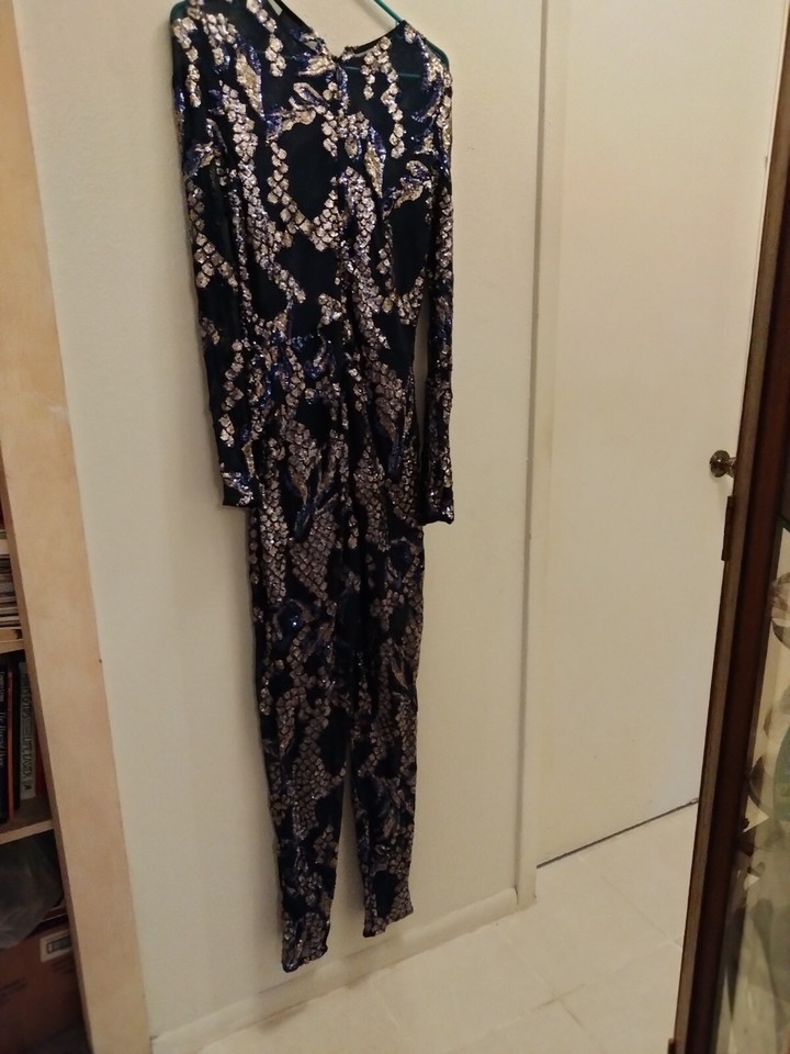 Va Va Boom Sequins Jumpsuit | eBay