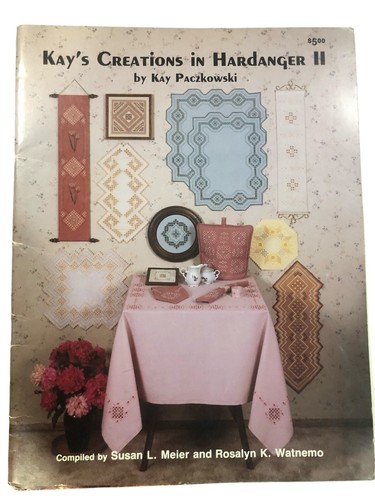 Vtg 1984 Kay's Creations in Hardhanger II, Nordic Needle | eBay
