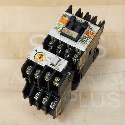 Fuji SC-03 SC11AA Contactor w/TK-ON TR13E 0.95-1.45Amp Overload Relay ...