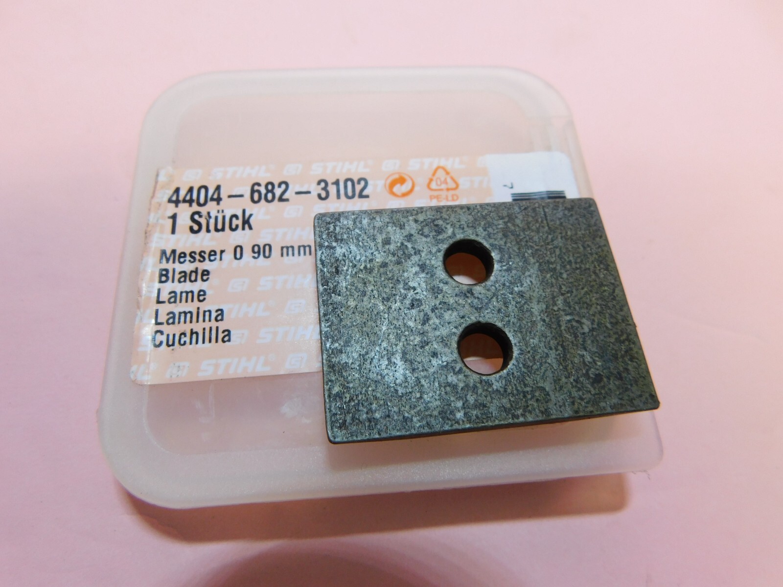 BLADE FOR STIHL BT106 BT309 # 4404 682 3102 CHAINSAW -- BAY DR844 DB | eBay