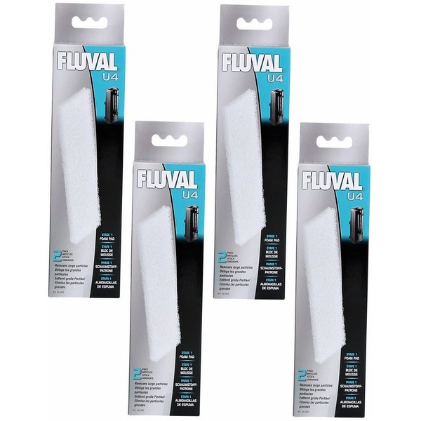 Hagen Fluval U4 Underwater Filter Replacement Foam Pad A488 for sale ...