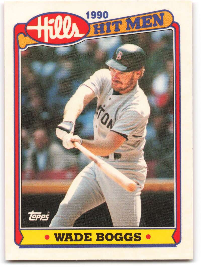 1990 Topps Hills Hit Men #19 Wade Boggs NM-MT Red Sox ID:270556 | eBay