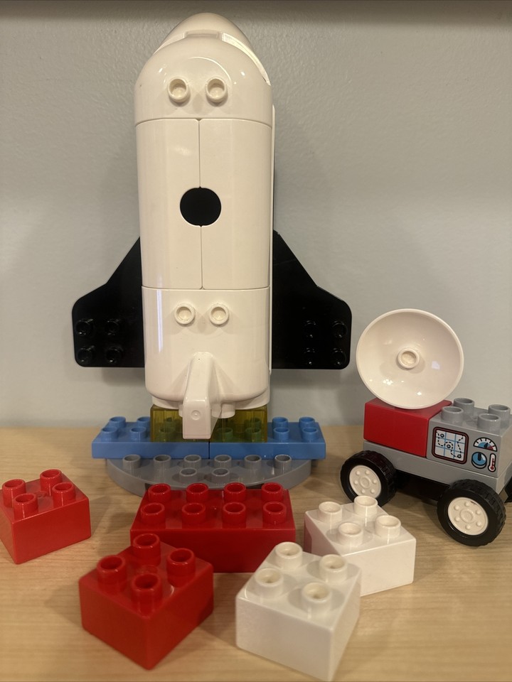 LEGO DUPLO Space Shuttle Mission 10944 Dump Truck Construction Worker ...