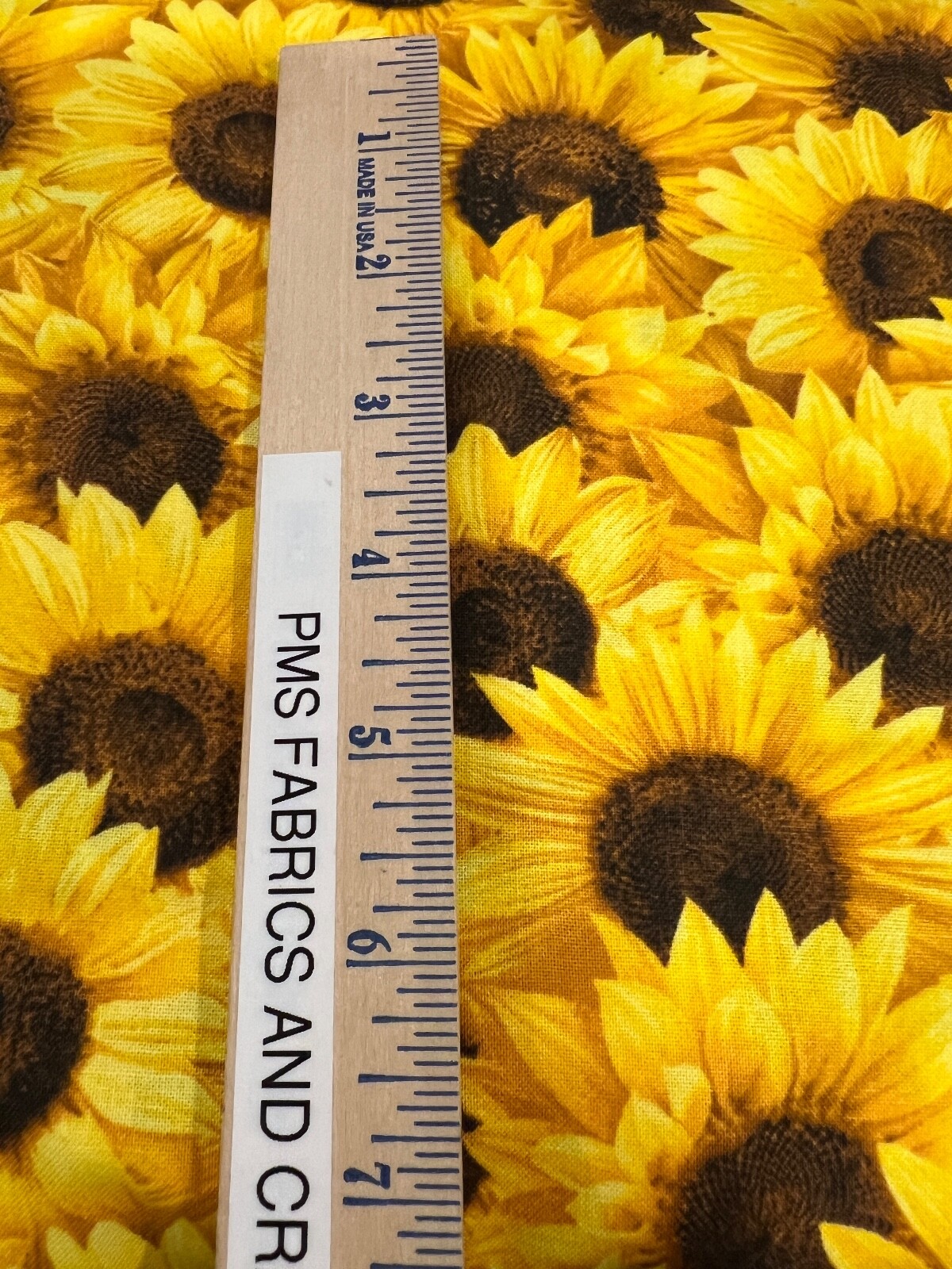 Timeless Treasures Packed Sunflowers 100% cotton fabric by the yard ...
