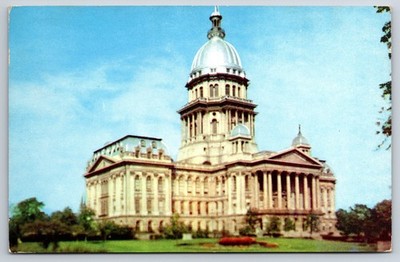 Springfield, IL Postcard - Illinois State Capitol | eBay