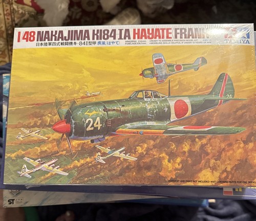 Tamiya 61013 1/48 Scale Aircraft Model Kit WWII Nakajima Ki-84-IA ...