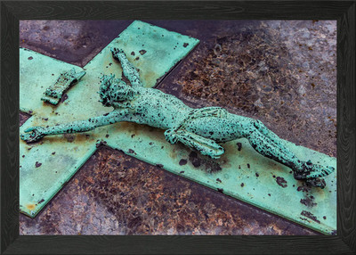 Jesus cross Framed Wall Art Poster Canvas Print Picture | eBay UK