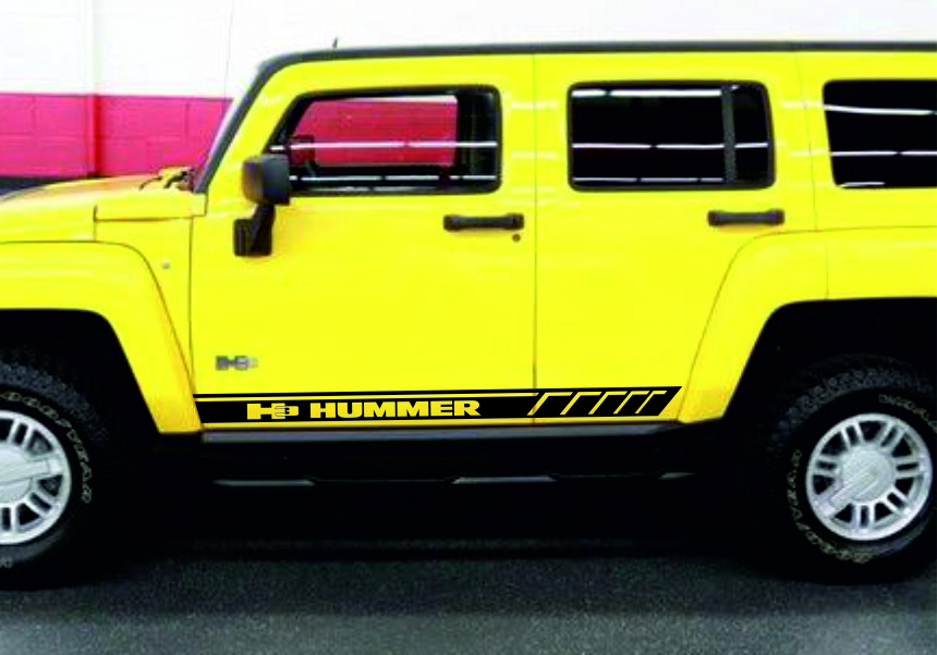 Hummer H3 Side View