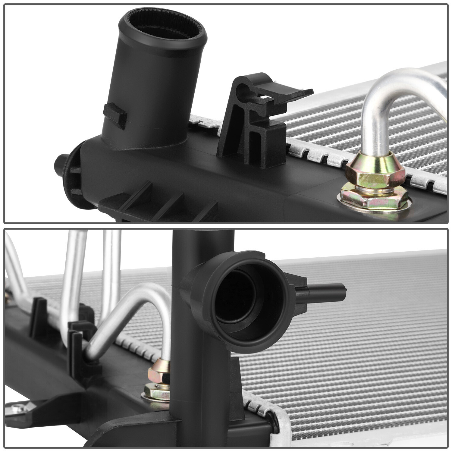 For 2010-2014 Genesis Coupe 3.8L AT OE Style Aluminum Cooling Radiator ...