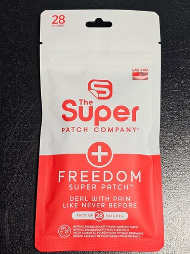 The Super Patch Company FREEDOM Super Patch Deal With Pain 28 Patches - NEW! | eBay