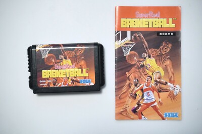 Sega Mega Drive Super Real Basketball Japan MD game US seller | eBay