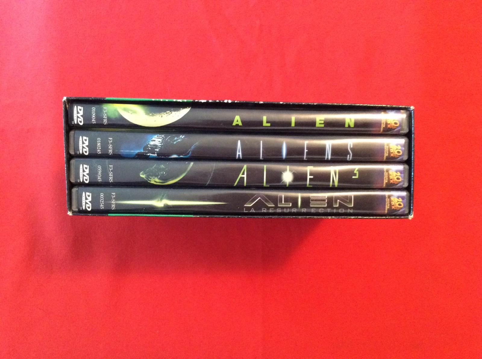 Alien Saga 20EME Birthday Aliens 3 Resurrection Film DVD Video Pal VO ...