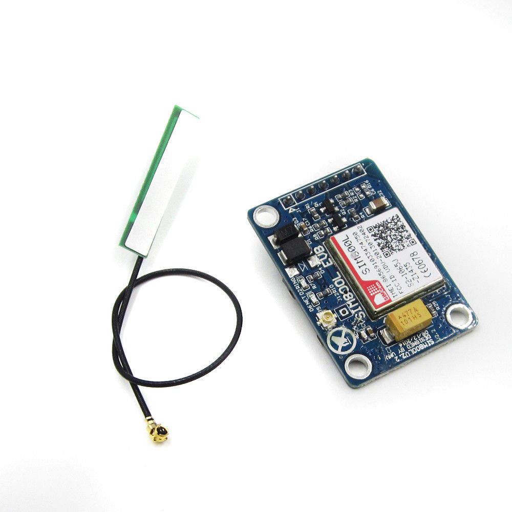 2pcs SIM800L V2.0 5V Wireless GSM GPRS MODULE PCB Antenna Replace ...