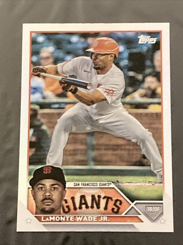 2023 Topps Update Baseball Card #US264 - LaMonte Wade Jr. (Rainbow Foil ...