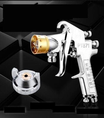 PT871 high atomization spray gun Marble paint water-in-water spray gun ...