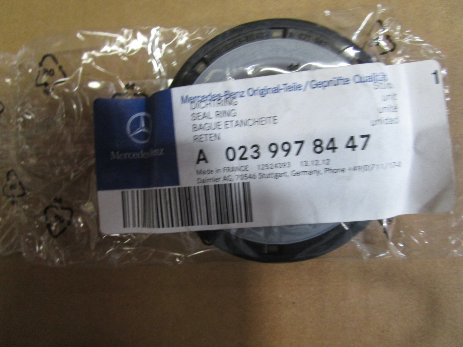 Crankshaft Seal Front Mercedes Benz (Most) 0239978447 csc | eBay Australia