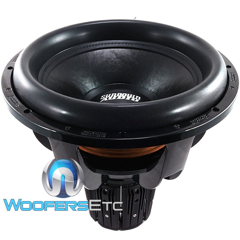 SUNDOWN AUDIO NS-18v6-D2 18" SUB 3000W RMS DUAL 2-OHM SUBWOOFER BASS ...