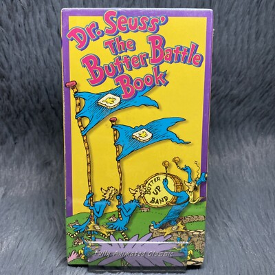 Dr Seuss The Butter Battle Book VHS Tape 1995 Animated Cartoon New ...
