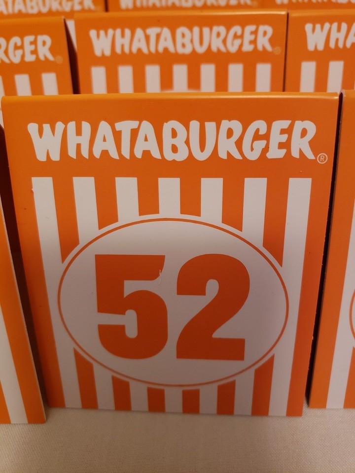 Individual WHATABURGER Restaurant Table Tent Numbers - Modern Glossy | eBay