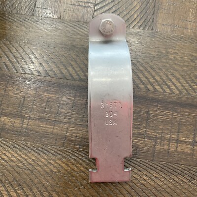 Stainless Steel 304 Strut Rigid Pipe Clamp 3" | eBay