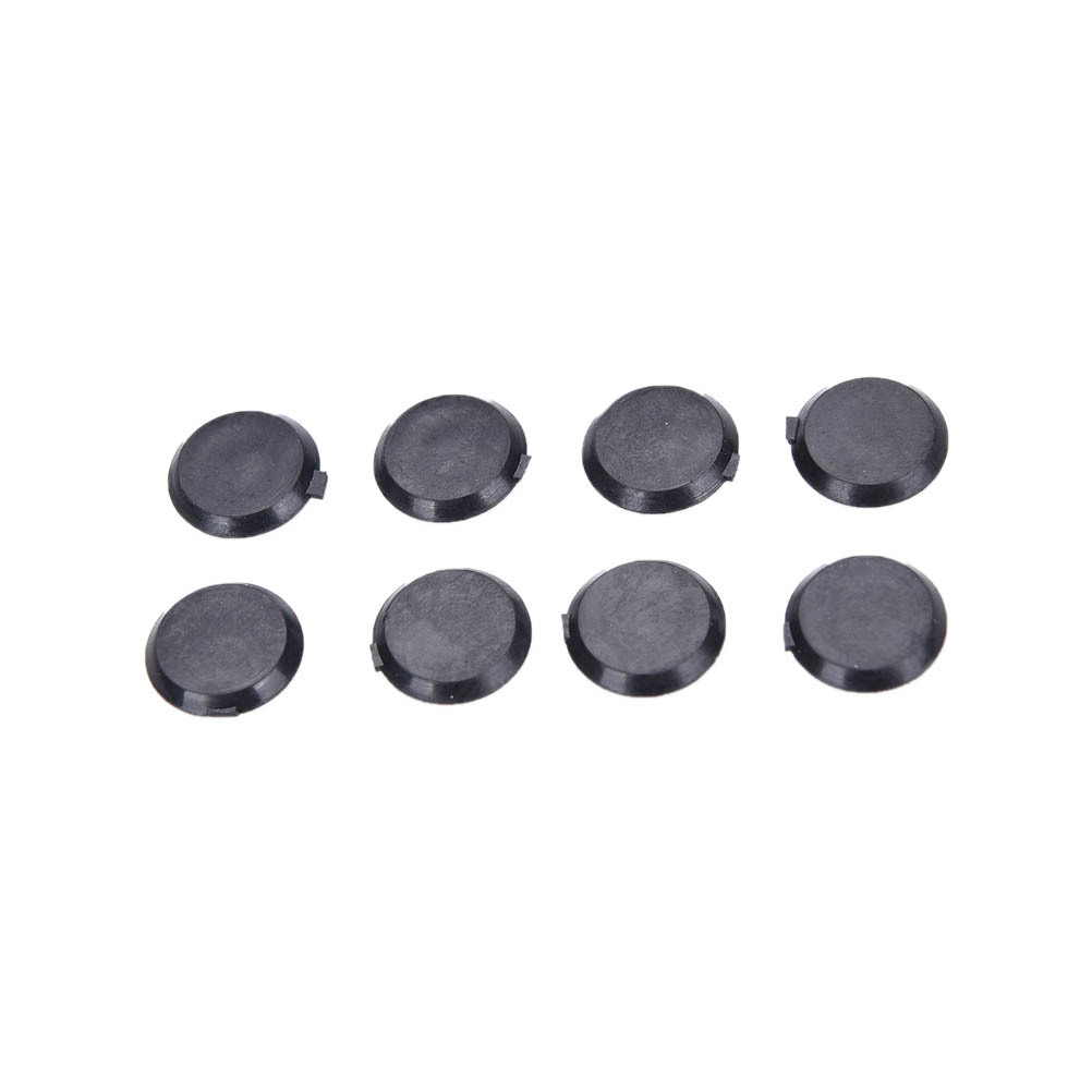 100x Black Hex Socket Allen Bolt Screw Nut Hexagon Head Cover Cap ...