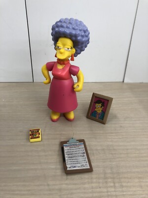 The SIMPSONS world of springfield PATTY BOUVIER playmates LOOSE ...