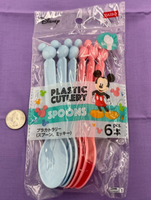 Disney Mickey Mouse Themed Plastic Spoons - Add Whimsy to Every Bite ...
