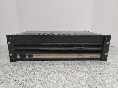 QSC Model 1400 2-Channel Stereo Power Amplifier 300W/Channel @ 4 Ohms a ...