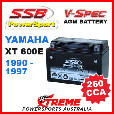 SSB 12V V-SPEC DRY CELL AGM 260 CCA BATTERY YAMAHA SZR660 SZR 660 1997 ...