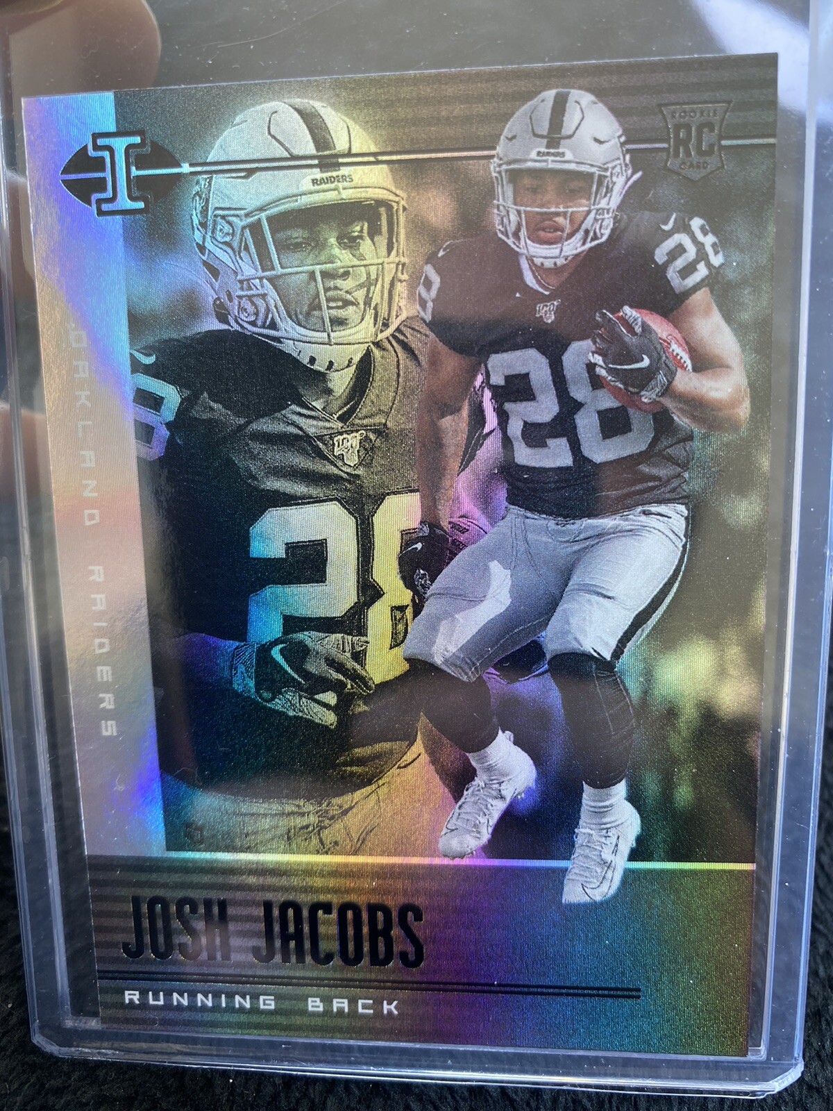 2019 Panini Illusions Josh Jacobs Rookie Card #20 | eBay