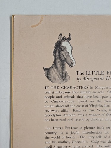 The Little Fellow Paperback Children's Book 1975 Vintage Horse Story ...