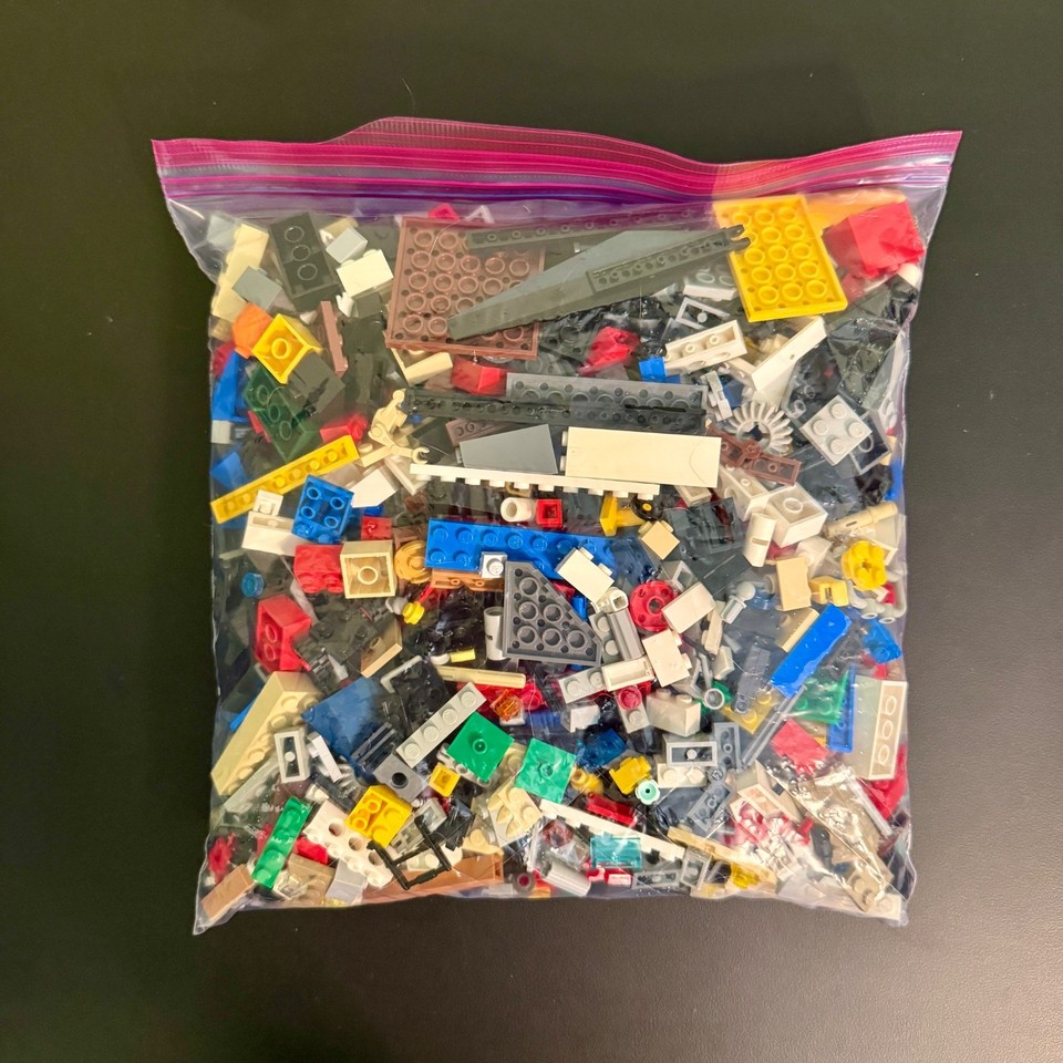 LEGO Bulk Lot of 2 Pounds Bricks Parts and Pieces Genuine 2 Lbs Grab ...