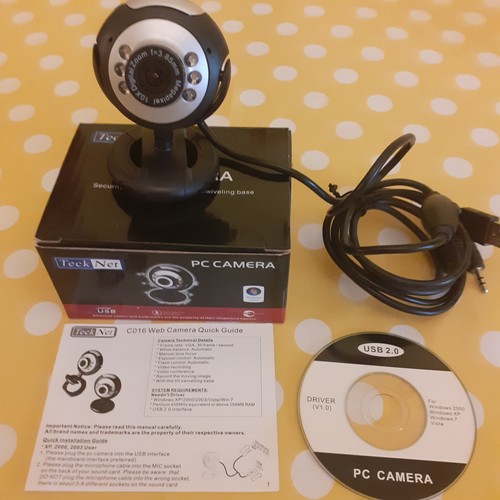 TeckNet Camera for PC - cheap & easy security cam, webcam, door cam ...