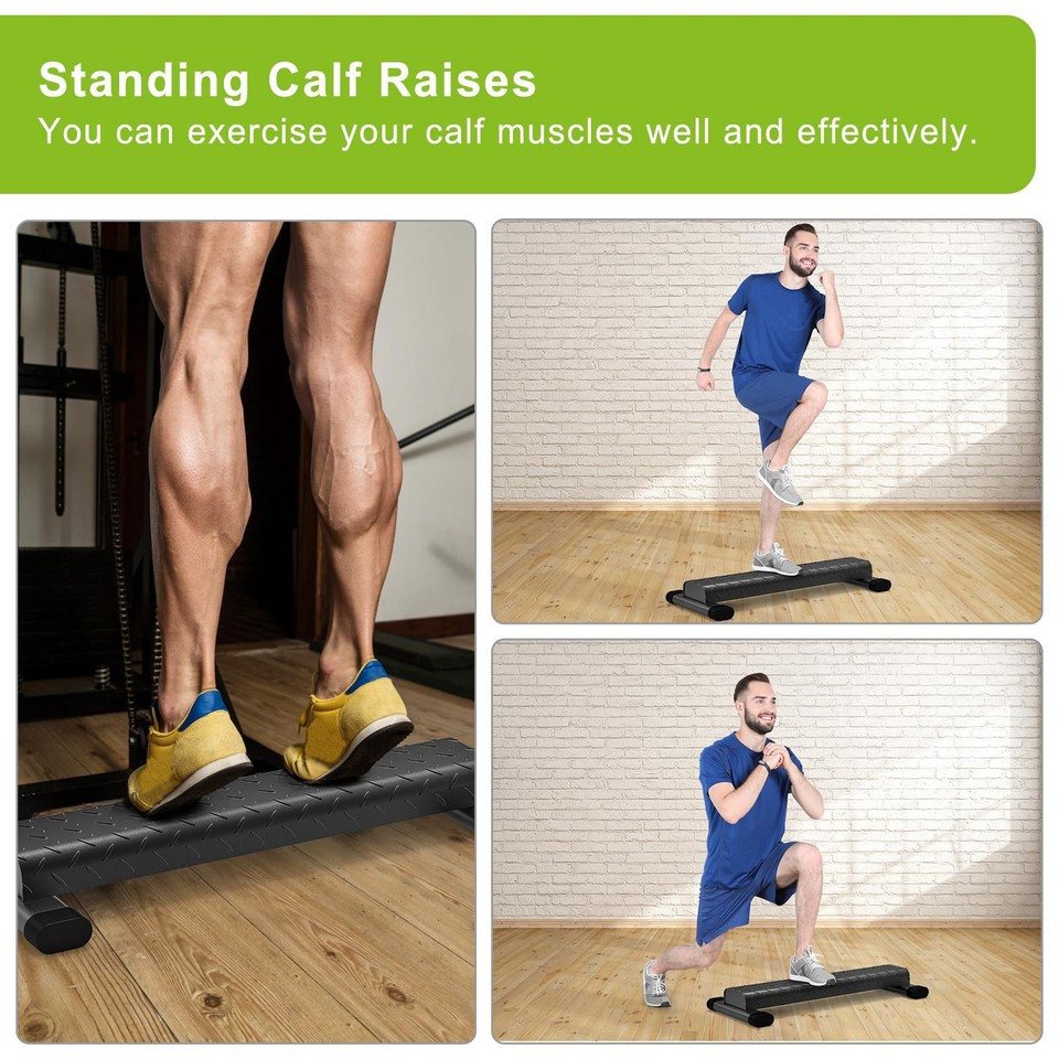 Versatile Calf Raise Bar - Heavy Duty Steel Standing Calf Raise Machine ...