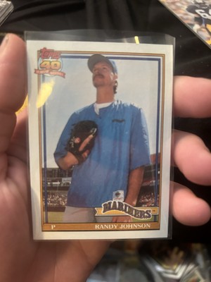 1991 Topps #225 Baseball Card Randy Johnson, Mariners, HOF | eBay