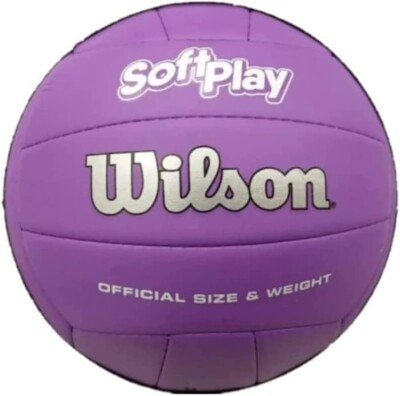WILSON Softplay Volleyball - Official Size - Purple | eBay