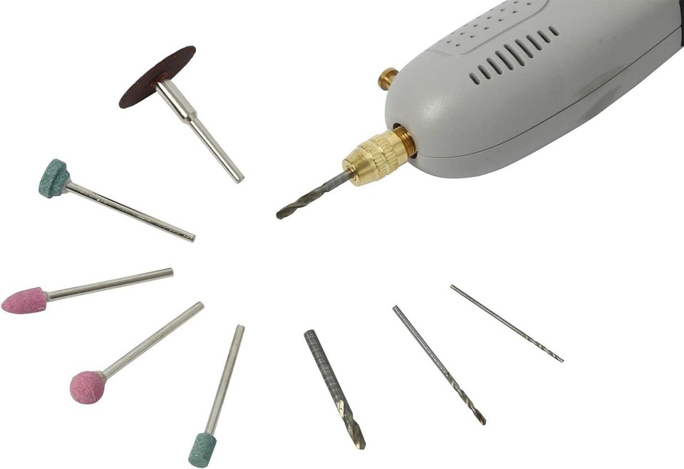 Mini Hand DIY Electric Drill Kit Jewelry Polishing Grinding Engraving ...