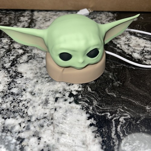 Baby Yoda Grogu The Child Star Wars: Mandalorian Squishy LED Night ...