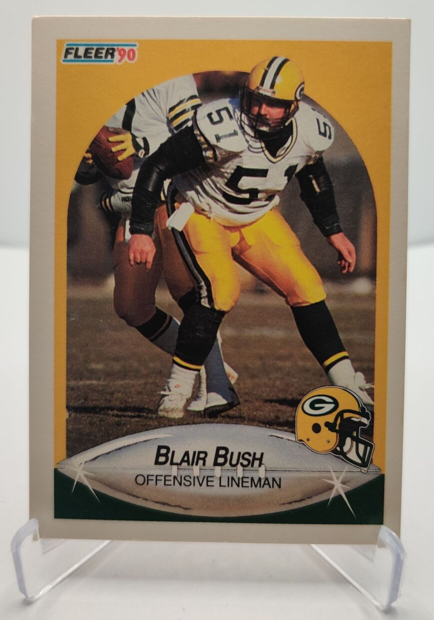 1990 Fleer Blair Bush Green Bay Packers #170 football card | eBay