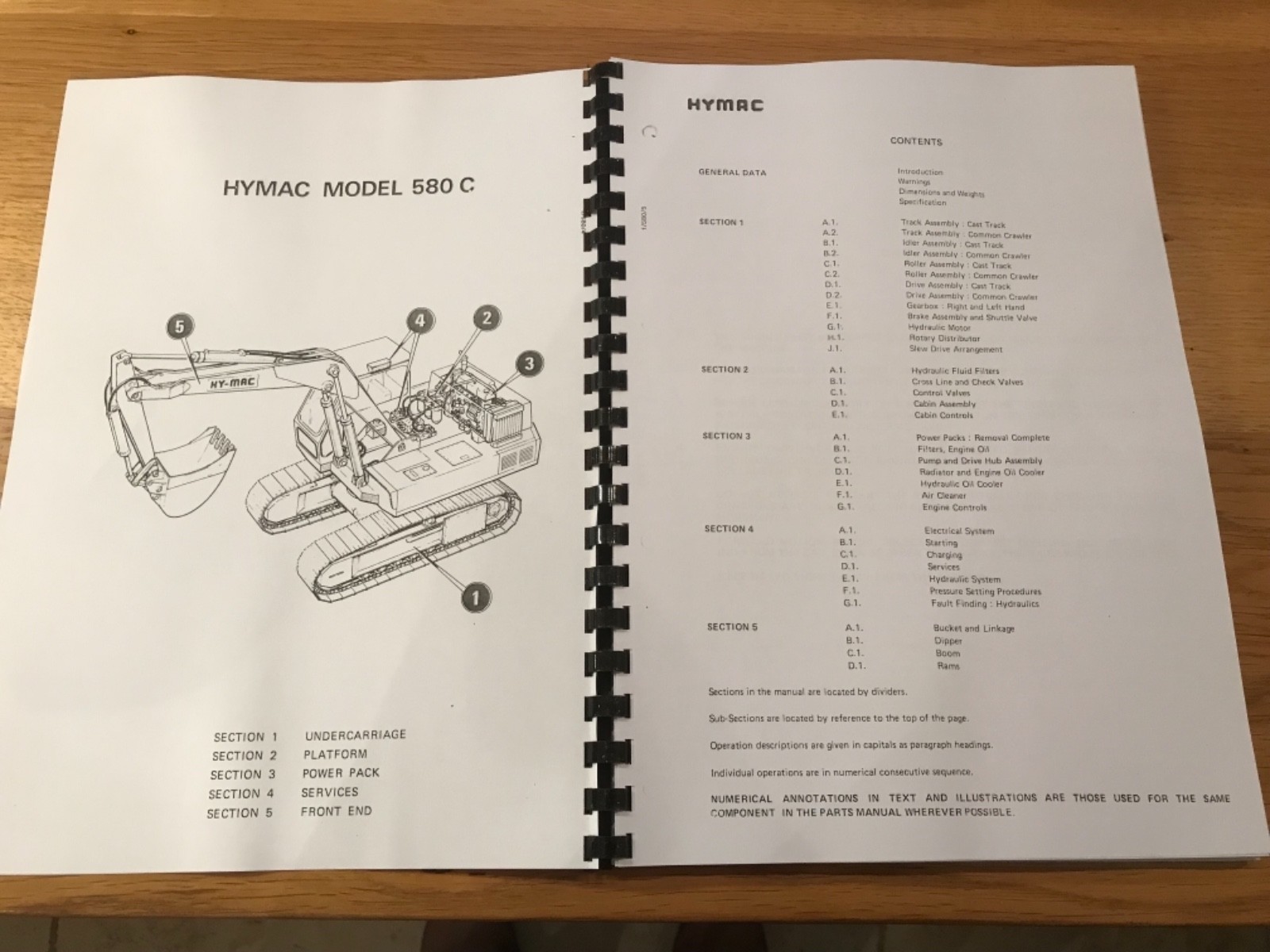 Hymac 580C Workshop Manual 170 Pages | eBay UK