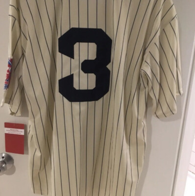Babe Ruth NY Yankees throwback jersey, Mens Large, 23” pit-to-pit. | eBay