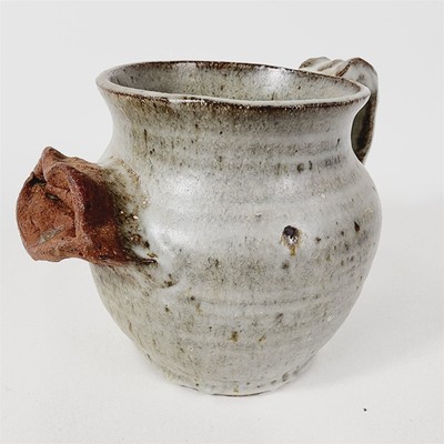 Vintage Lips Mouth Teeth Face Pitcher Art Pottery Unmarked Handmade - 6 ...