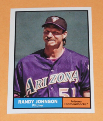 2024 Topps Archives Randy Johnson #83 Design Variation Short Print ...