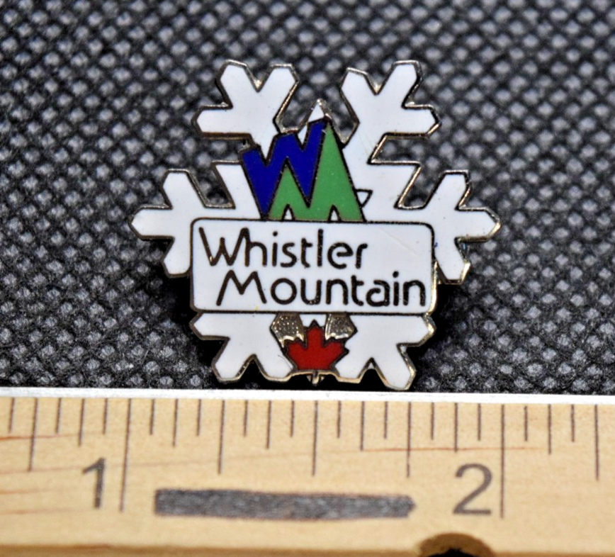 Whistler Mountain Ski Resort Canada Snowflake Ski Pin | eBay UK